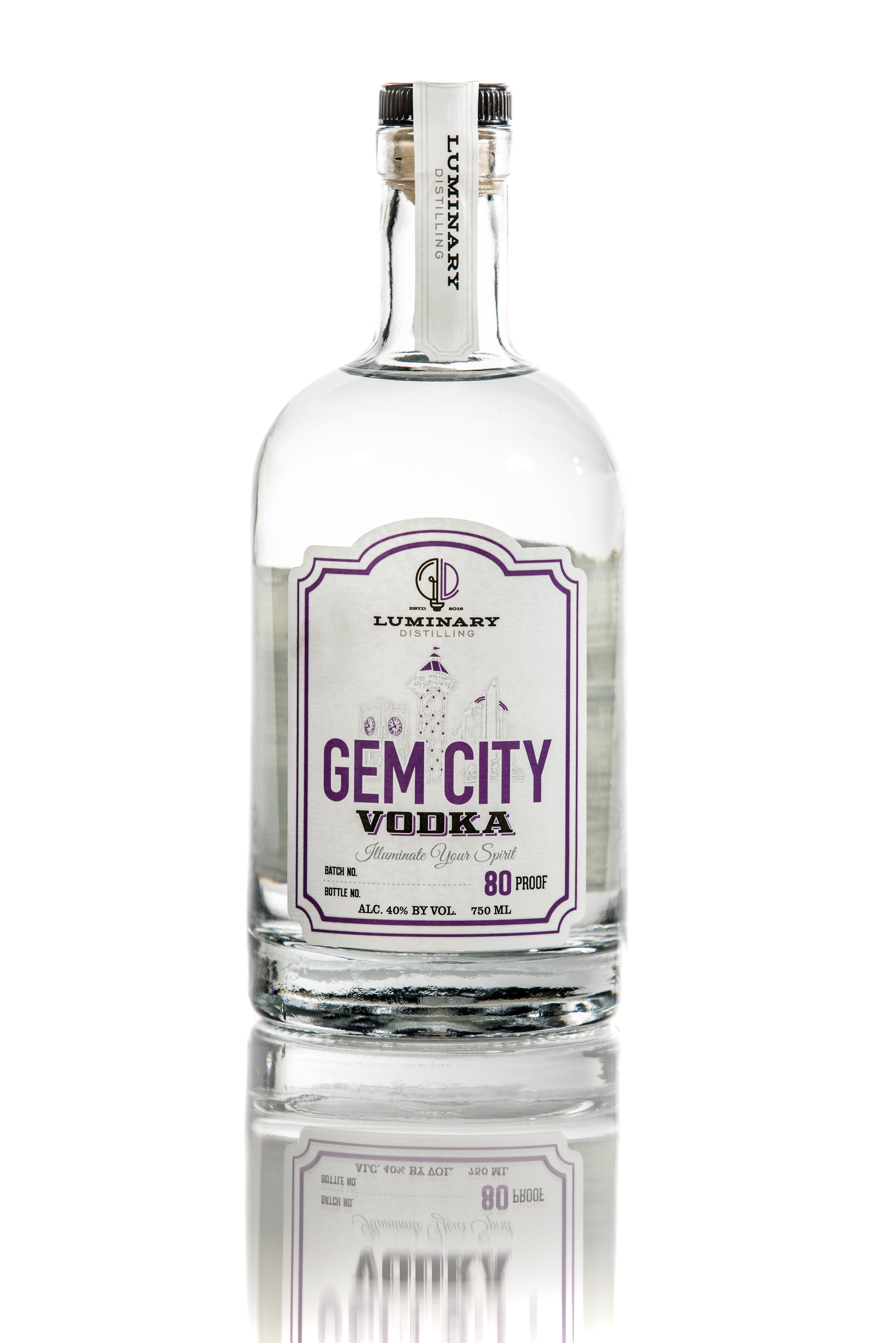 Gem City Vodka (from wine) | Luminary Distilling